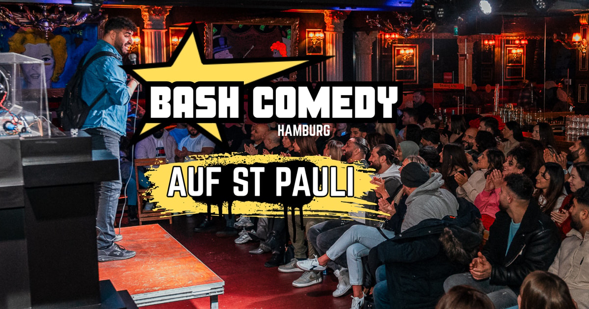 Hamburg St. Pauli: Bash Comedy, the Stand-Up Comedy Show | GetYourGuide