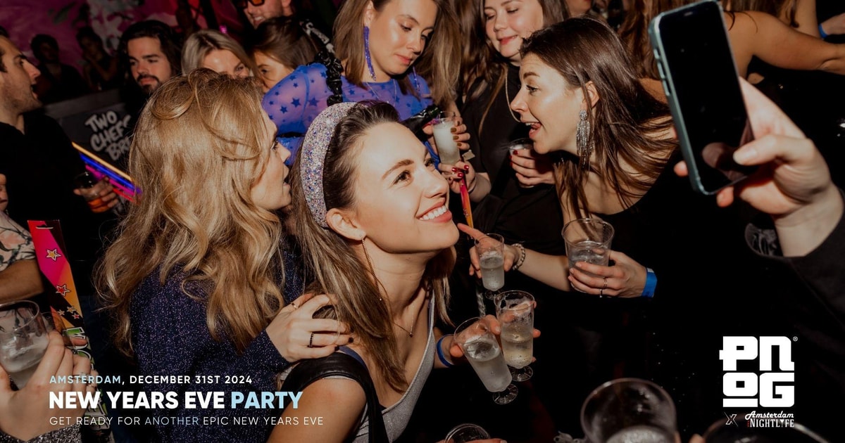 Amsterdam: The Ultimate New Year's Eve Celebration at Pong | GetYourGuide