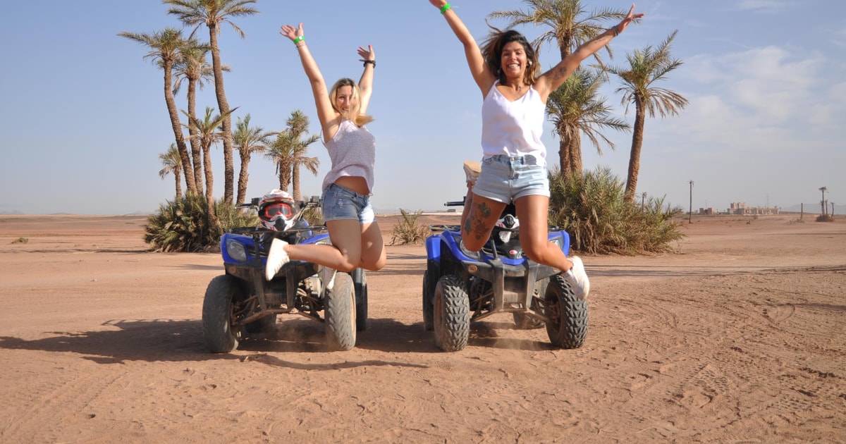 Marrakech: Tour del deserto e del palmeto in quad con tè | GetYourGuide