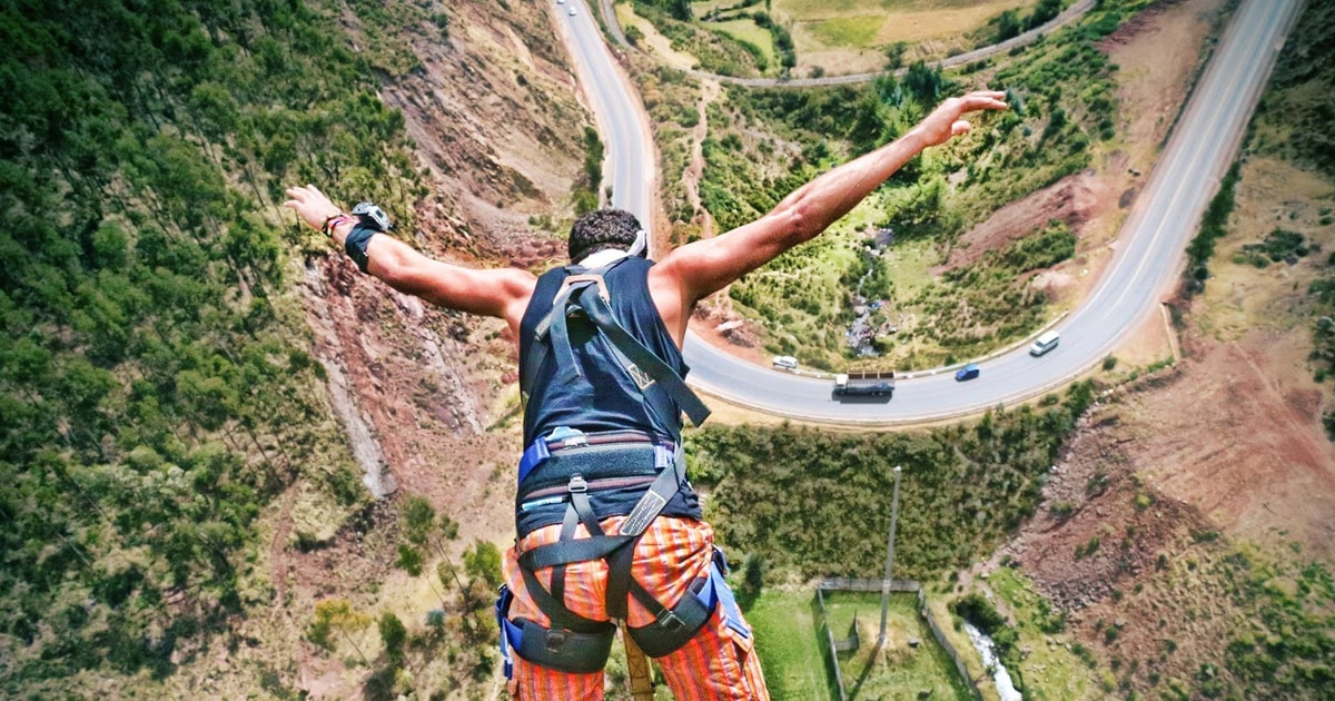 Cusco: Bungeejumpen bij Poroy | Extreme Jump activiteit | GetYourGuide