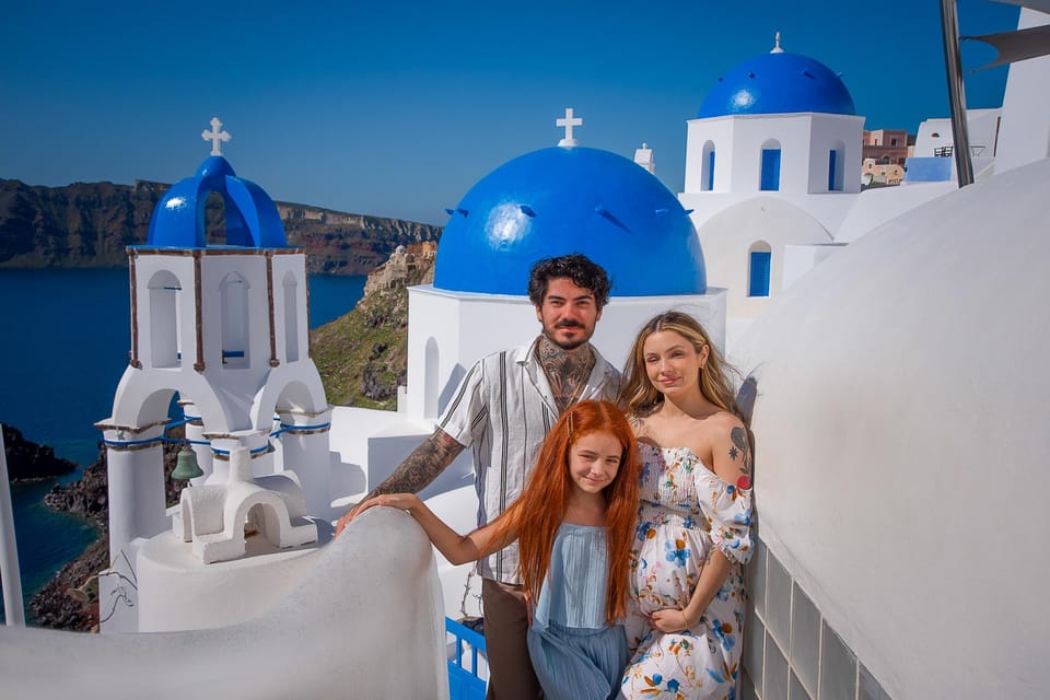 Santorini: Oia Village Professional Photo Shoot | GetYourGuide