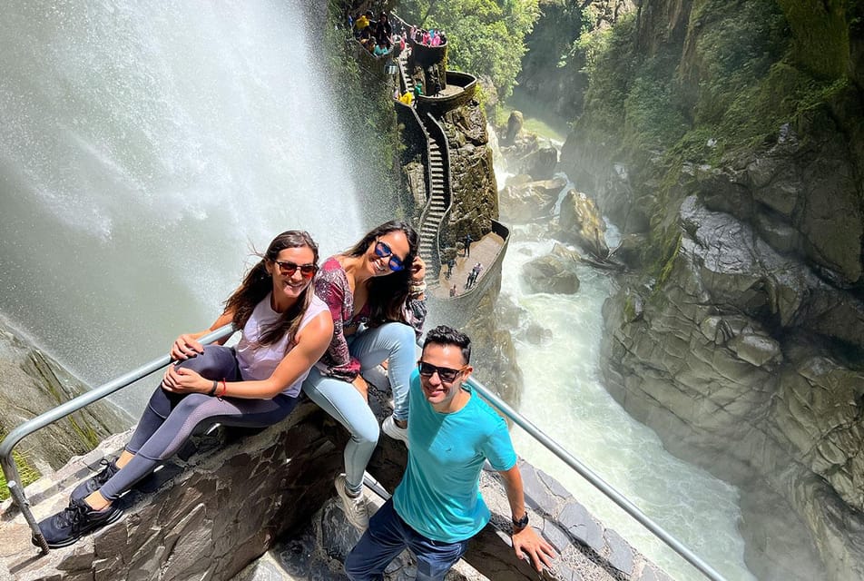Baños Waterfalls route and famous Pailon del Diablo & Lunch | GetYourGuide
