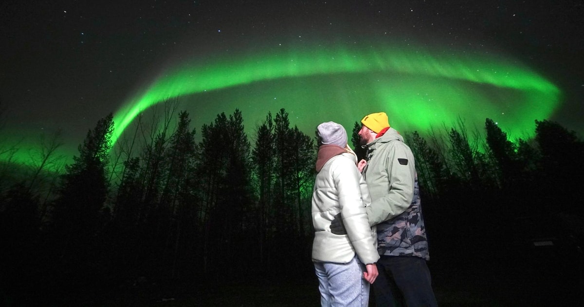 Arctic Northern Lights Escape with Fire BBQ & Expert Guide | GetYourGuide
