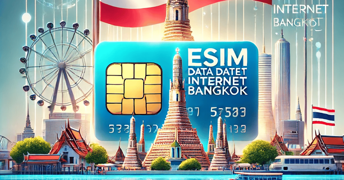 Bangkok: Thailand eSIM Internet Data Plan for 4G/5G | GetYourGuide