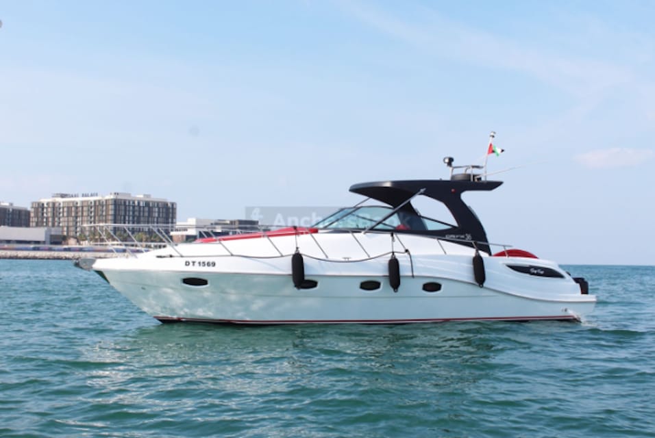 Private Yacht Rental – Oryx 36FT – In Dubai (10 Guests/PAX) | GetYourGuide