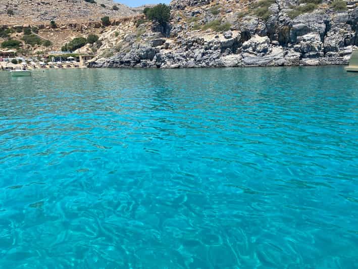 From Faliraki : Speedboat tour kalithea caves&antony kouin | GetYourGuide