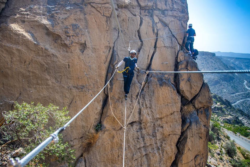 Al Jabal Al Akhdar Via-Ferrata | GetYourGuide