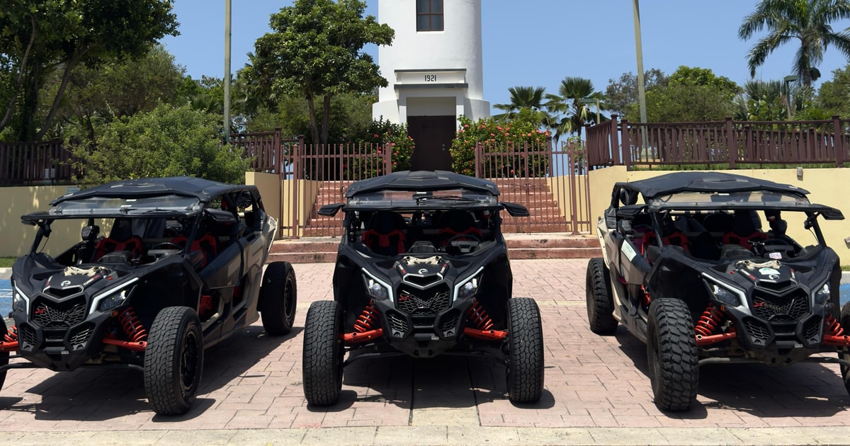 Puerto Rico: 2-Hour UTV Sunset Tour to Lighthouse in Rincón | GetYourGuide