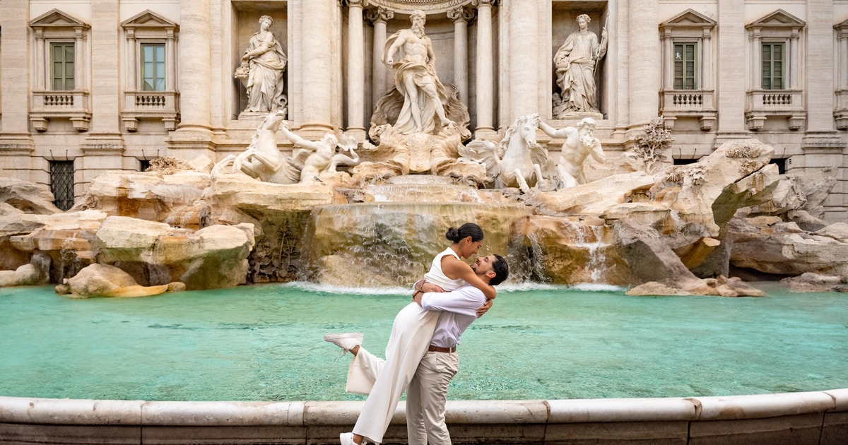 Rom: Fotoshooting am Trevi-Brunnen – privat und individuell | GetYourGuide