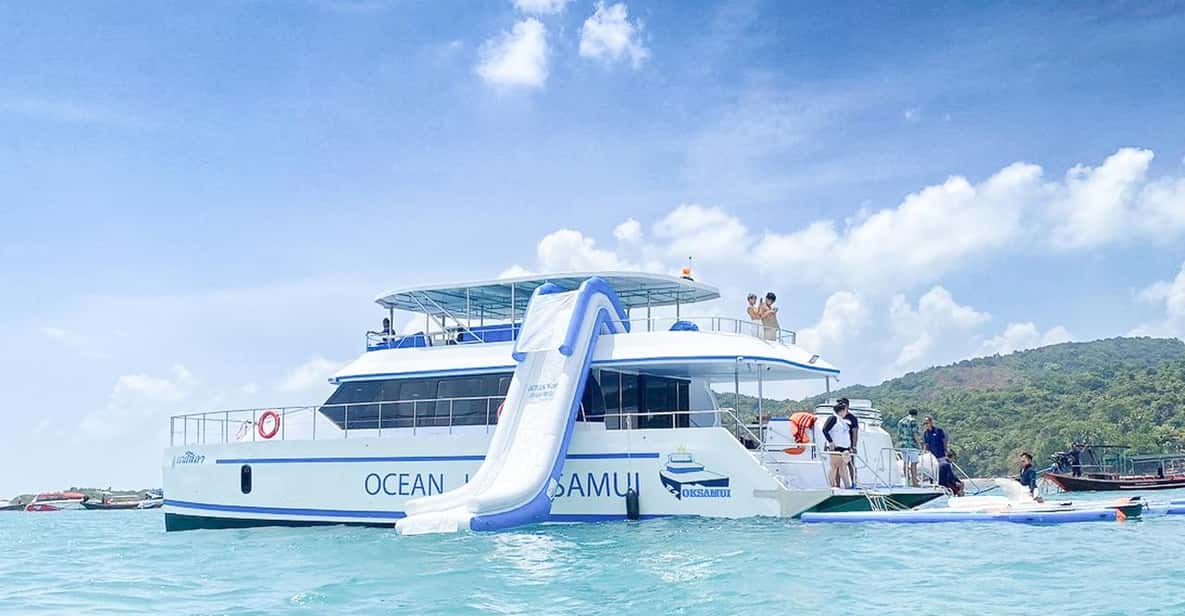 Koh Samui: Koh Tan and Koh Madsum Half-Day Tour by Catamaran | GetYourGuide