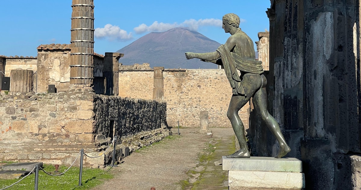From Positano: Pompeii & Vesuvius tour small group | GetYourGuide