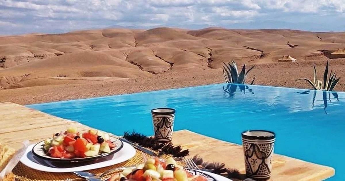 Agafay Desert Camp Pool, kamelridning og frokost | GetYourGuide