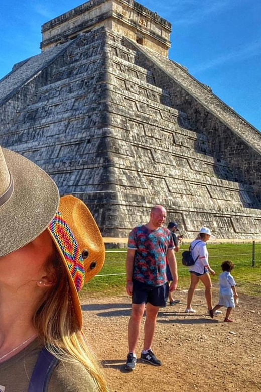 From Chichen Itza: Guided walking tour Parking and meals included ...