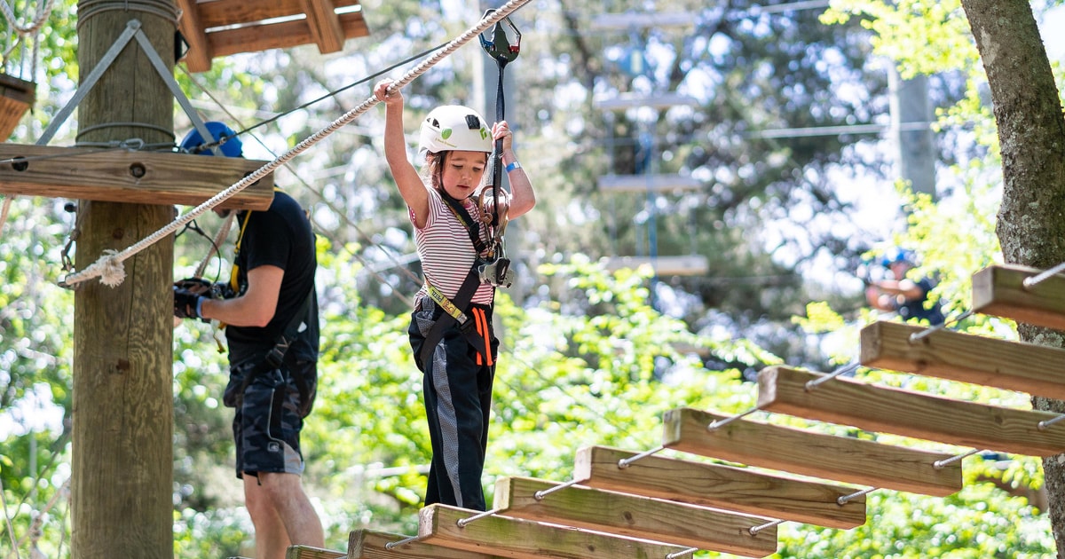 Dallas: Parkpas voor avonturenparcours in de lucht | GetYourGuide