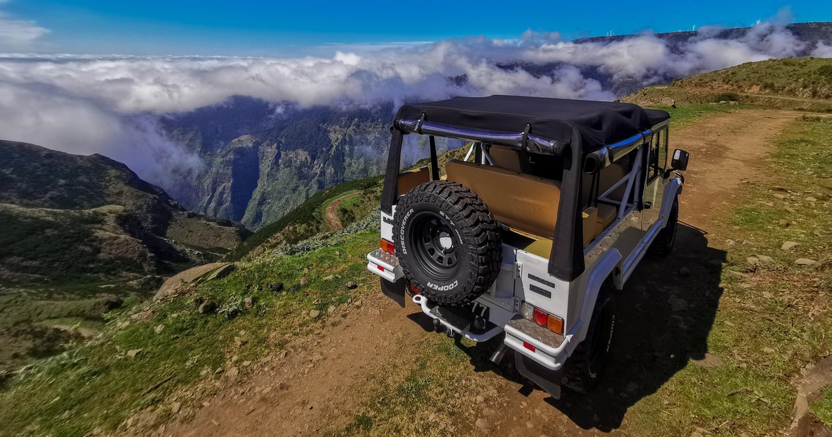 Madeira: Ganztagestour mit dem Jeep, natürliche Pools, Seixal & Fanal ...