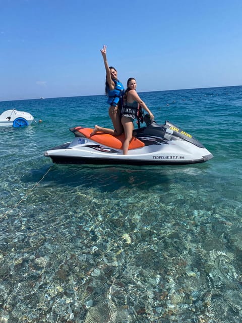 Traganou Beach: Yamaha WaveRunner Jet Ski Rental | GetYourGuide