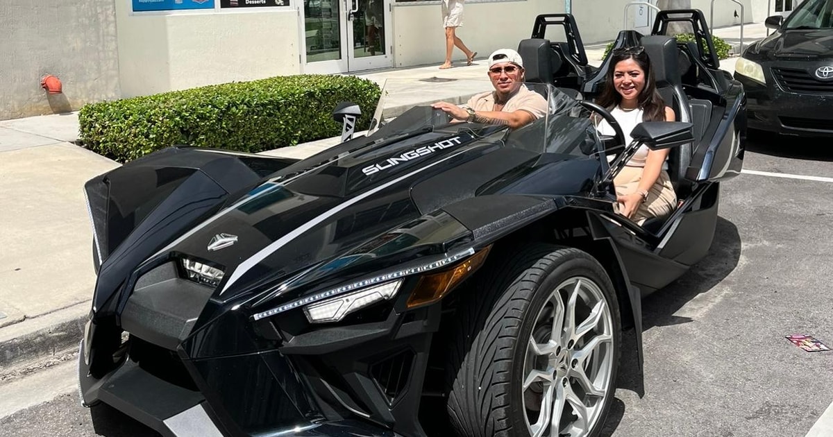 3 to 4 Hours Slingshot Rental Miami - We The Best !! | GetYourGuide