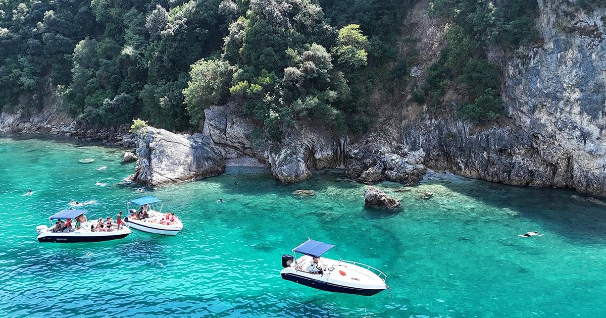 Saranda Private Bootstour: Gremina, Kakome, Krorez, Schildkröte ...