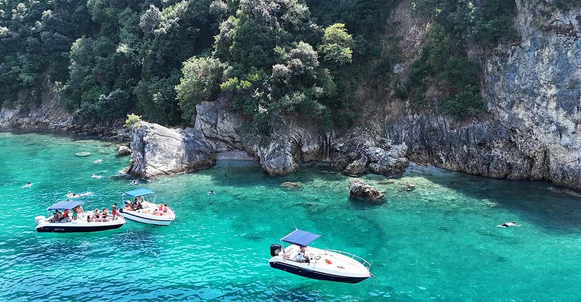 Saranda Private Boat Tour: Gremina, Kakome, Krorez, Turtle | GetYourGuide