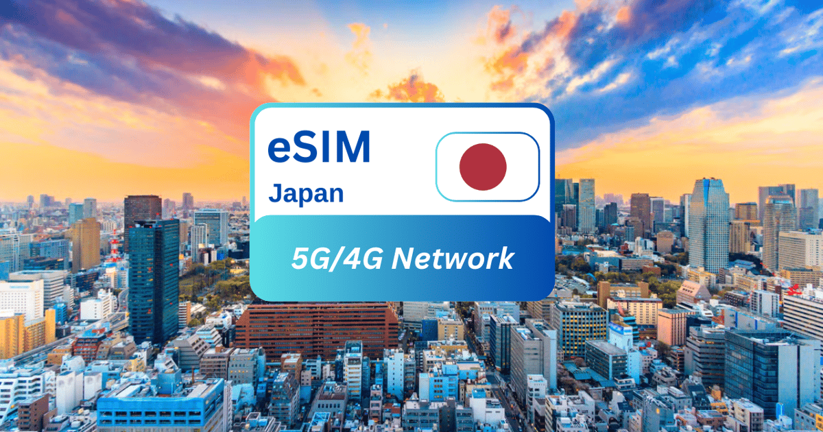 Tokio: Plan de datos de itinerancia de la eSIM de Japón | GetYourGuide