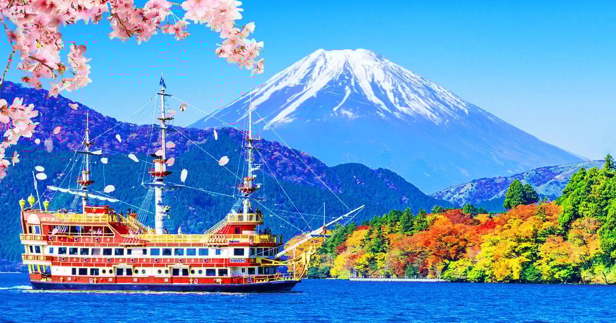 Tokio: excursión al monte Fuji, teleférico de Hakone, Owakudani, lago Ashi | GetYourGuide