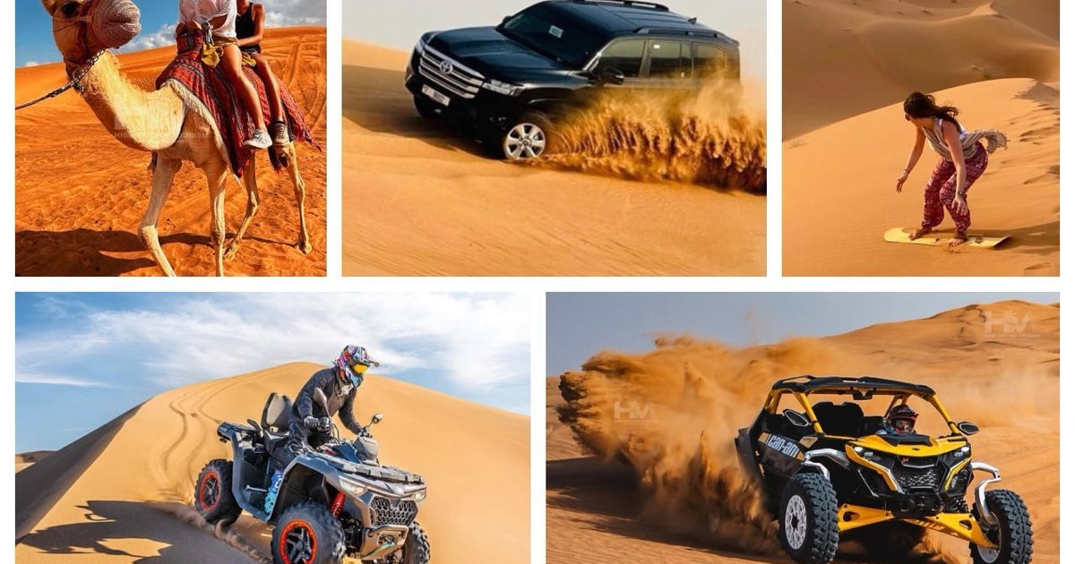 Doha: ATV/Quad, woestijn 4x4 kamelen, sandboarden, binnenzee | GetYourGuide