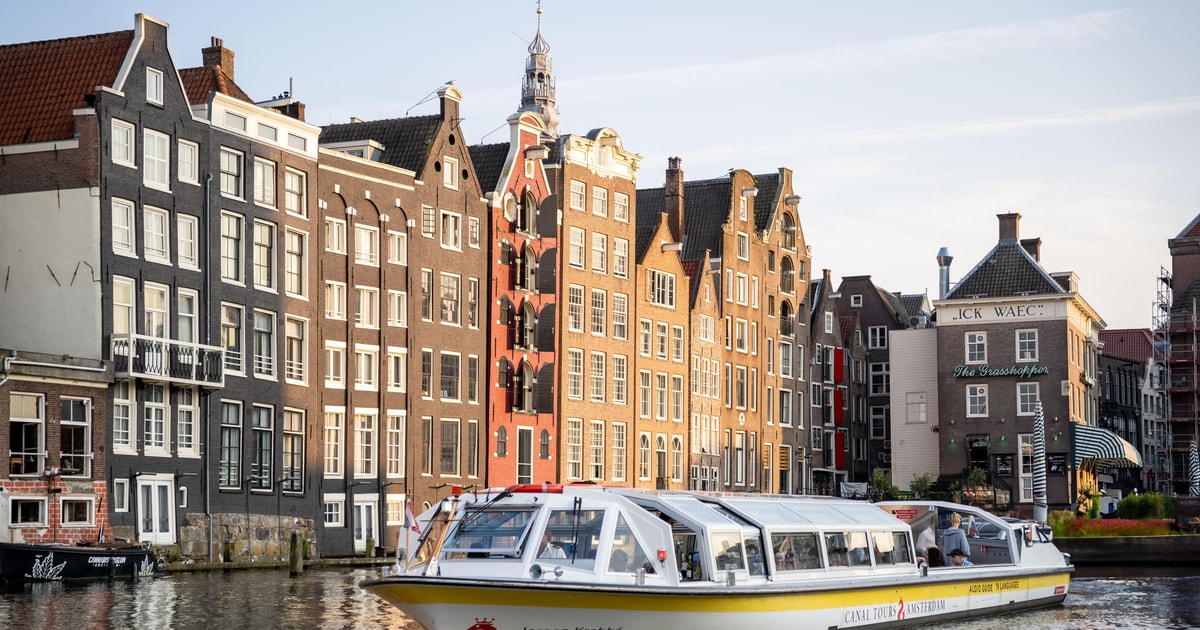 🛳️ Amsterdam: Canal Cruise with Free Dutch Stroopwafel No booking fee ...