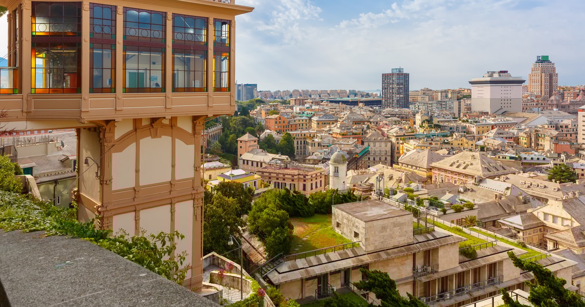 Genua: panoramische stadsrondleiding met gids en kabelbaan | GetYourGuide
