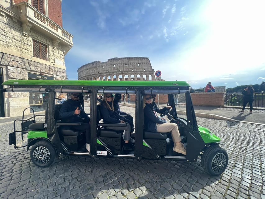 Rome: Golf Cart Tour with Artisanal Gelato Tasting | GetYourGuide