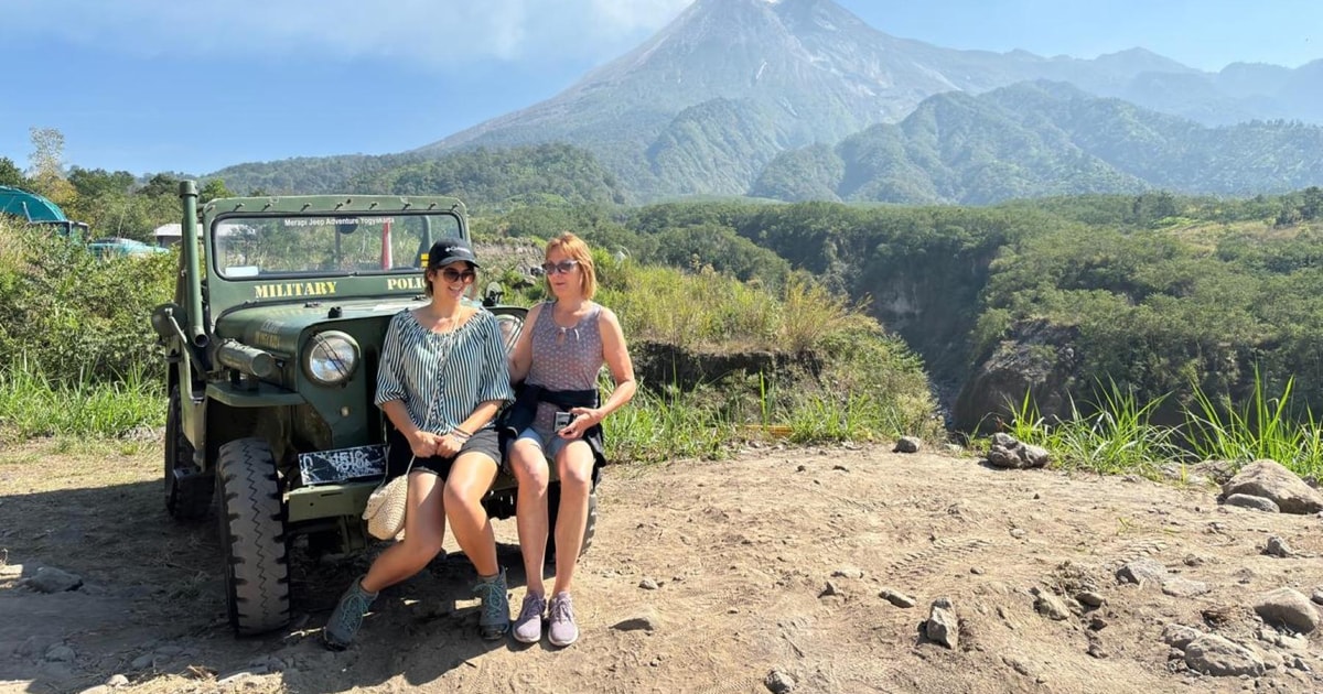 Yogyakarta : Mount Merapi jeep 4X4 tour & Borobudur ClimbUp | GetYourGuide