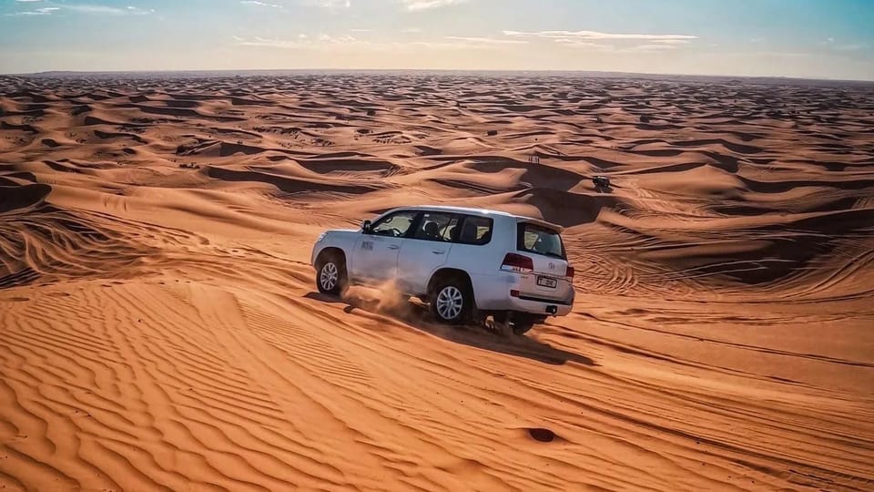 Dubai: 4x4 Desert Adventure with Buggy Ride and Dinner Show | GetYourGuide