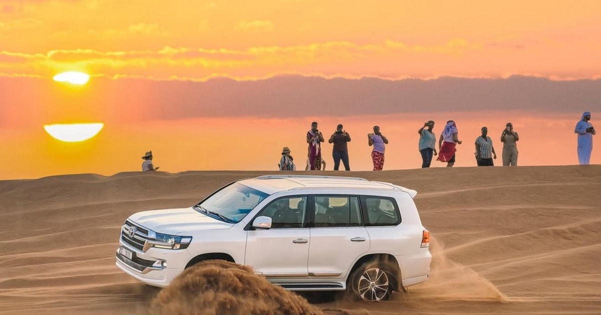 Doha: Transit Desert Safari , CamelRide, Sandboarding | GetYourGuide