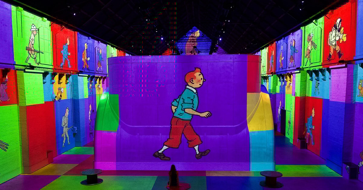 Amsterdam: Tim und Struppi, die immersive Abenteuer-Ausstellung ...