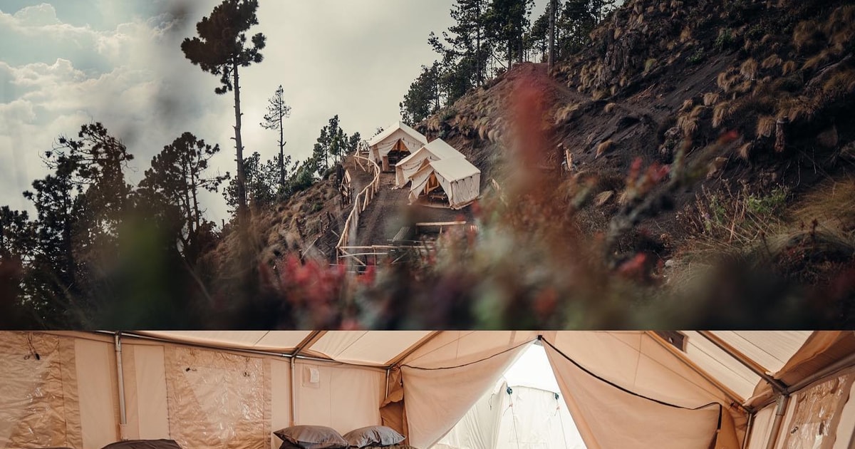 Acatenango Volcano Tour: 1 night in Glamping | GetYourGuide
