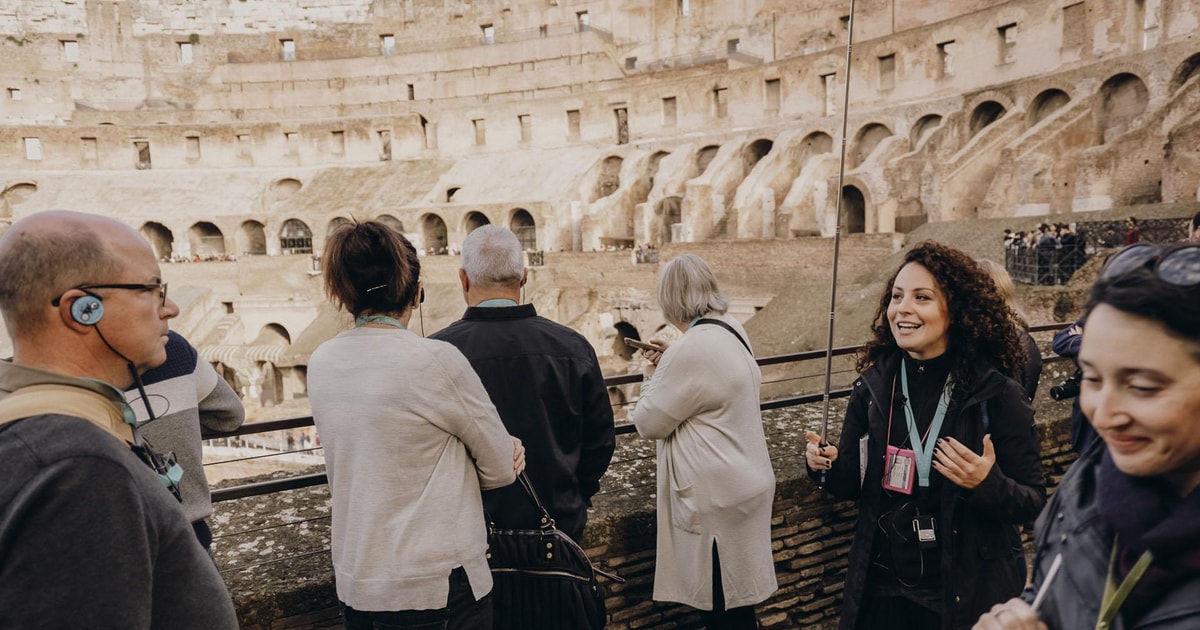 Rome: Colosseum Arena and Caesar's Palace SUPER Sites Tour | GetYourGuide