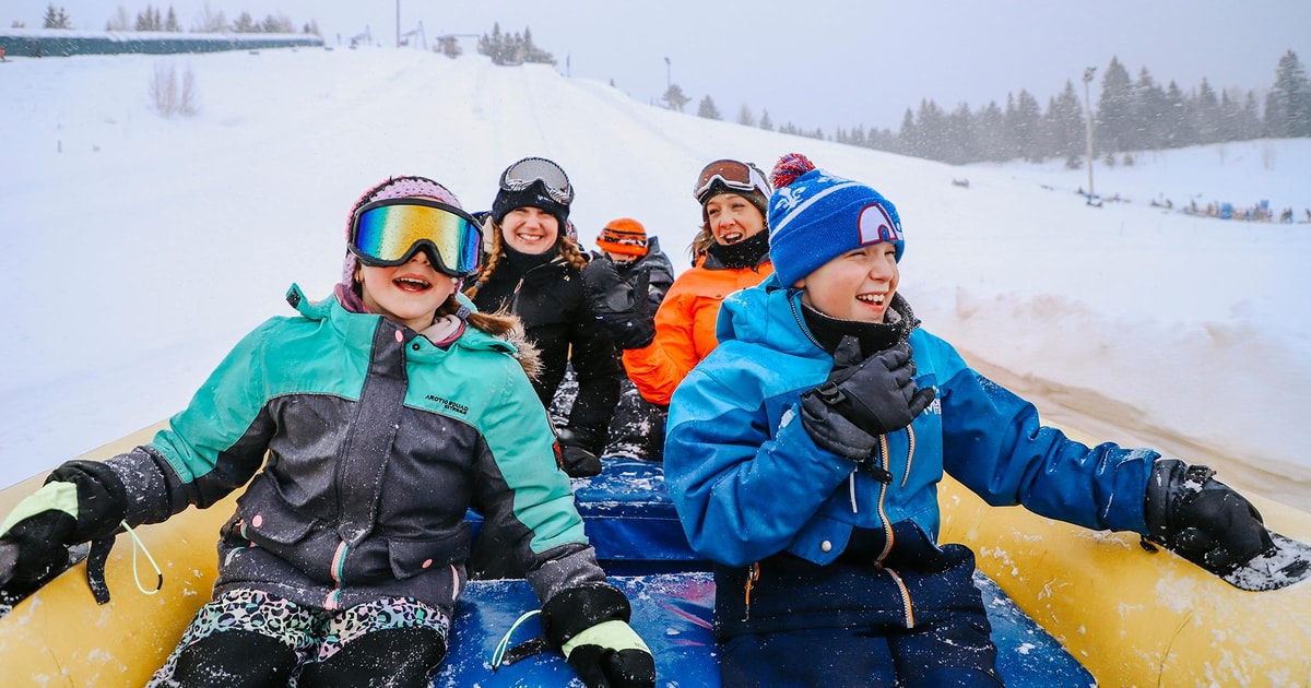 Quebec City: Snow Tubing at Village Vacances Valcartier | GetYourGuide