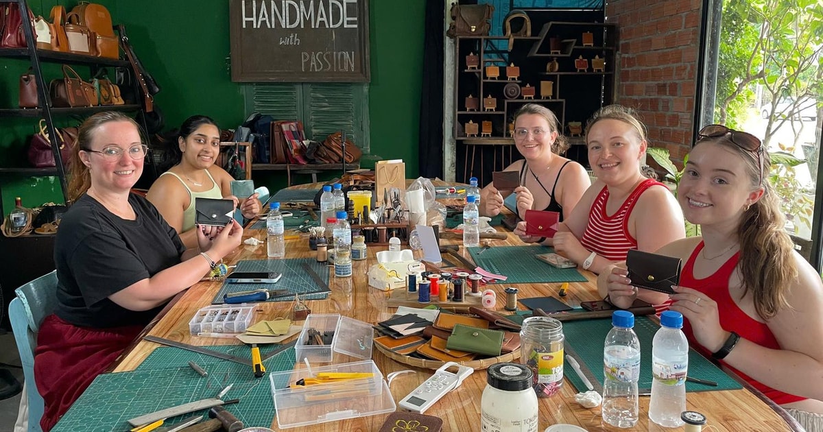 Hoi An: Handmade Leather Crafts Workshop (Starter Course) | GetYourGuide