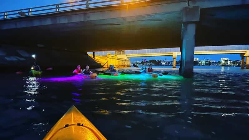 Tampa: Clear Glowing Kayak Nighttime Tour | GetYourGuide