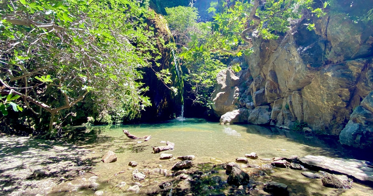 Eastern Crete: Private Richtis Waterfall Hiking Tour | GetYourGuide