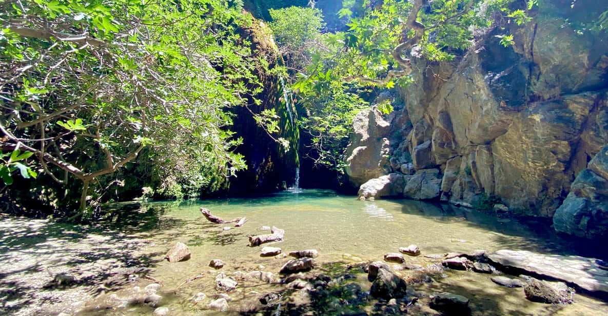 Eastern Crete: Private Richtis Waterfall Hiking Tour | GetYourGuide