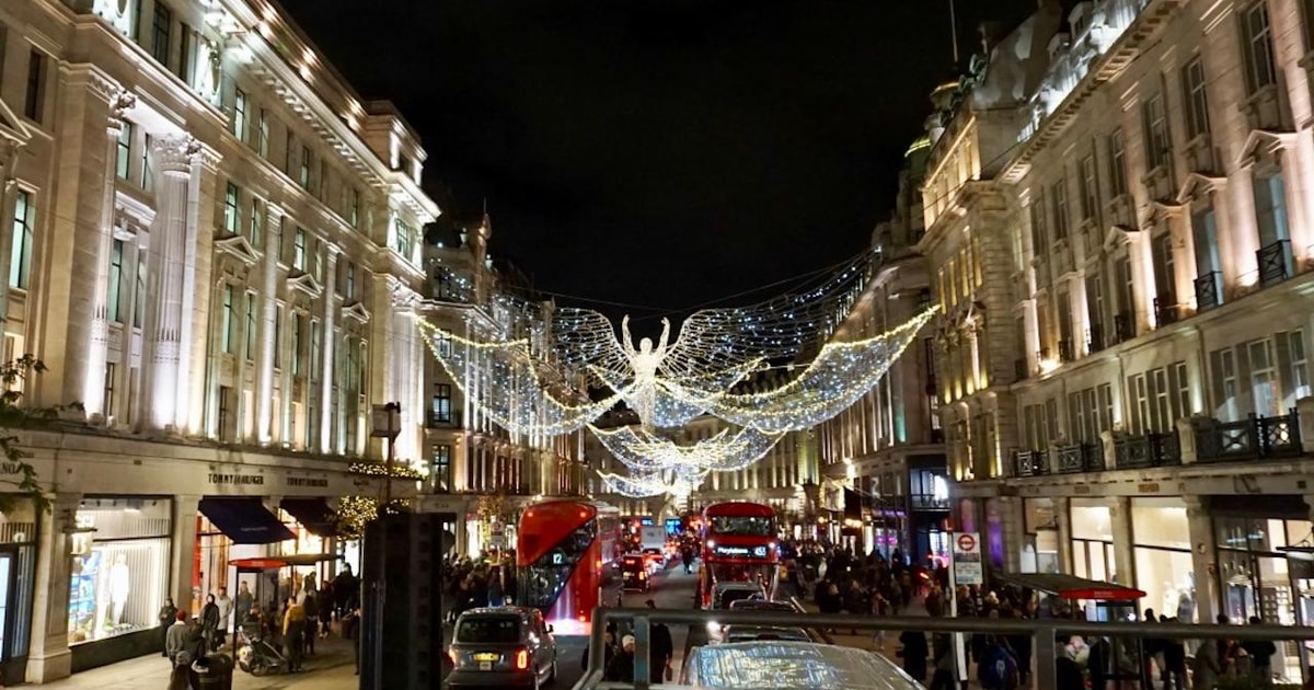 London: Christmas Lights Open-Top Bus Tour | GetYourGuide