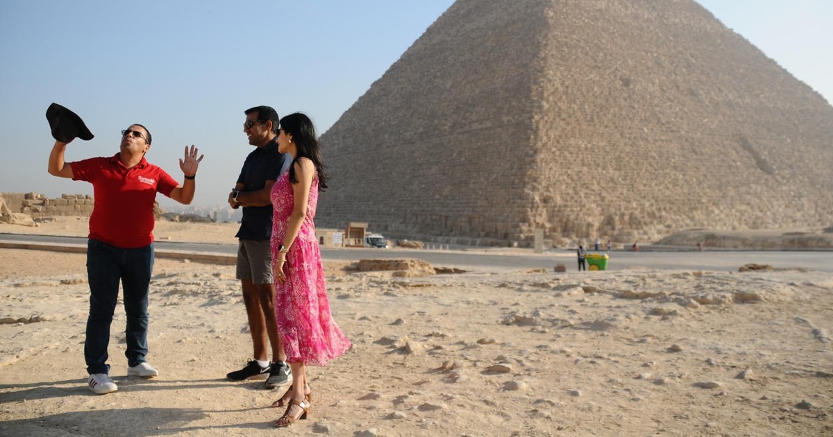 Visite guidée : Pyramides de Gizeh, Sphinx et Grande pyramide à l ...