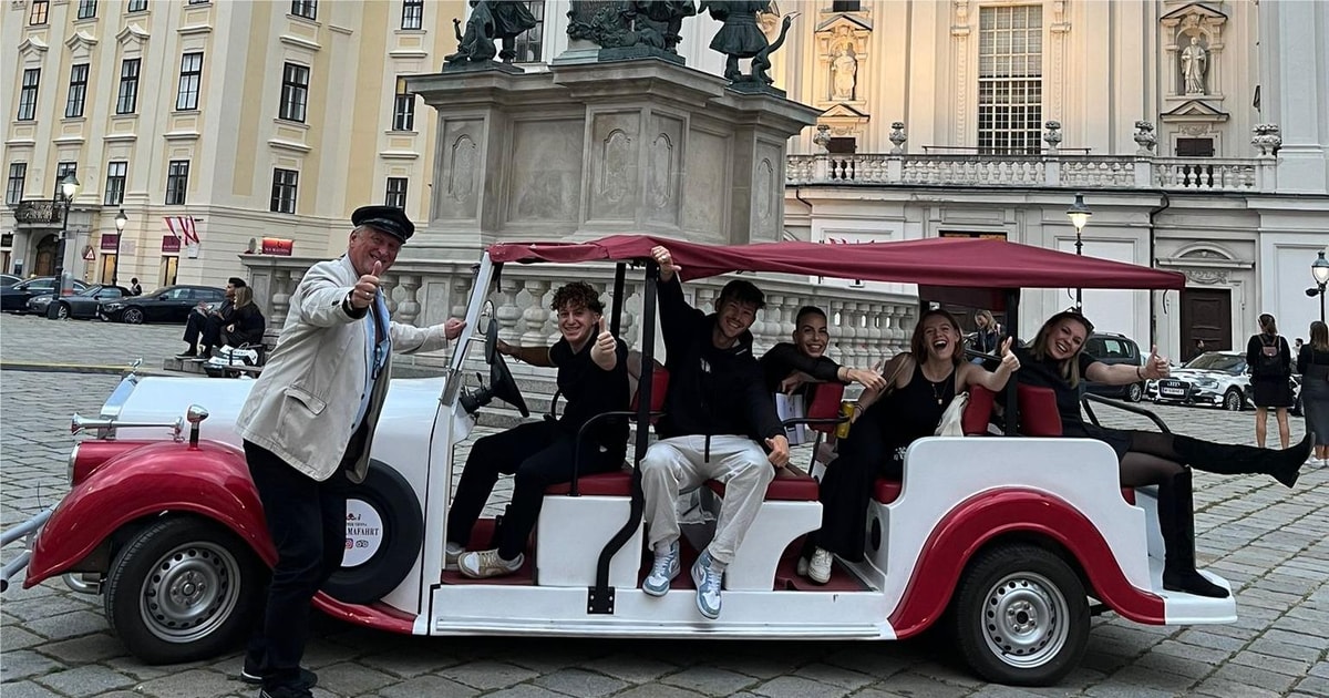 Vienna: Old Town Sightseeing Tour in a Vintage-Style E-Car | GetYourGuide