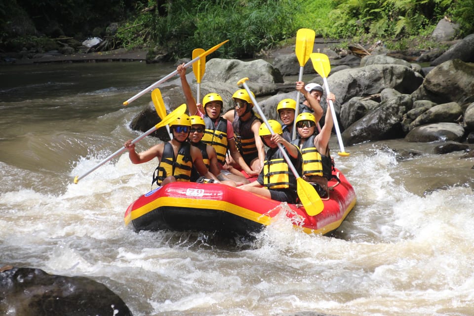 Ubud water rafting, riceterrace and waterfall all included | GetYourGuide