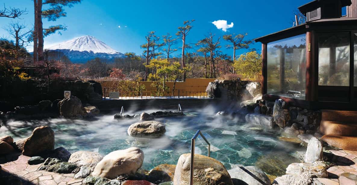 Tóquio: Viagem de 1 dia ao Monte Fuji com termas e cozinha local | GetYourGuide