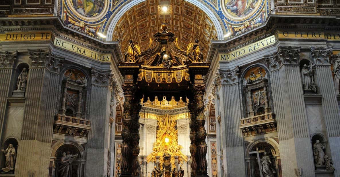 Vatican: Basilica Tour With Priority Entrance and Dome Climb | GetYourGuide
