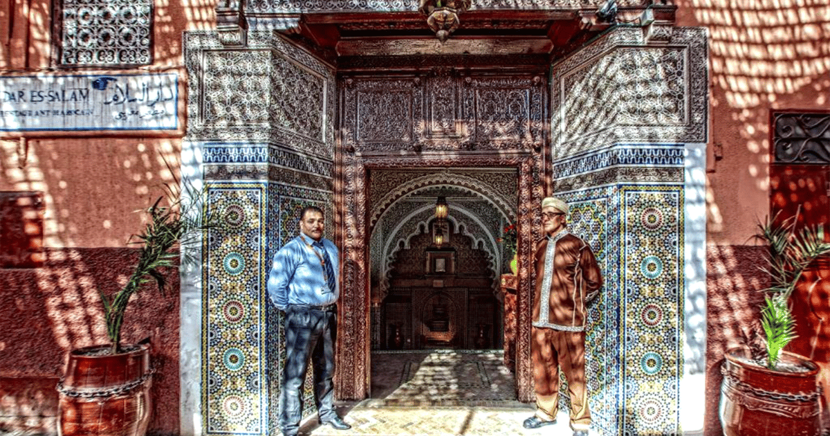 Marrakech: City Tour & Dinner Show in Dar Essalam Restaurant | GetYourGuide