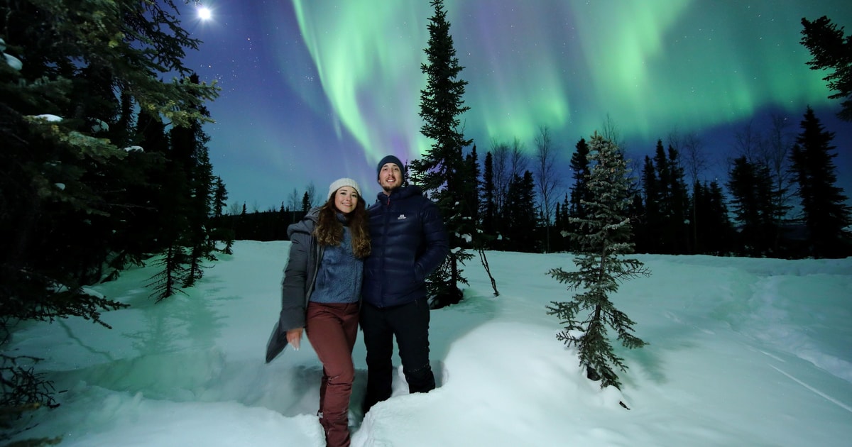 Fairbanks: Aventura en Aurora Boreal con Fotos y PIZZA CALIENTE ...