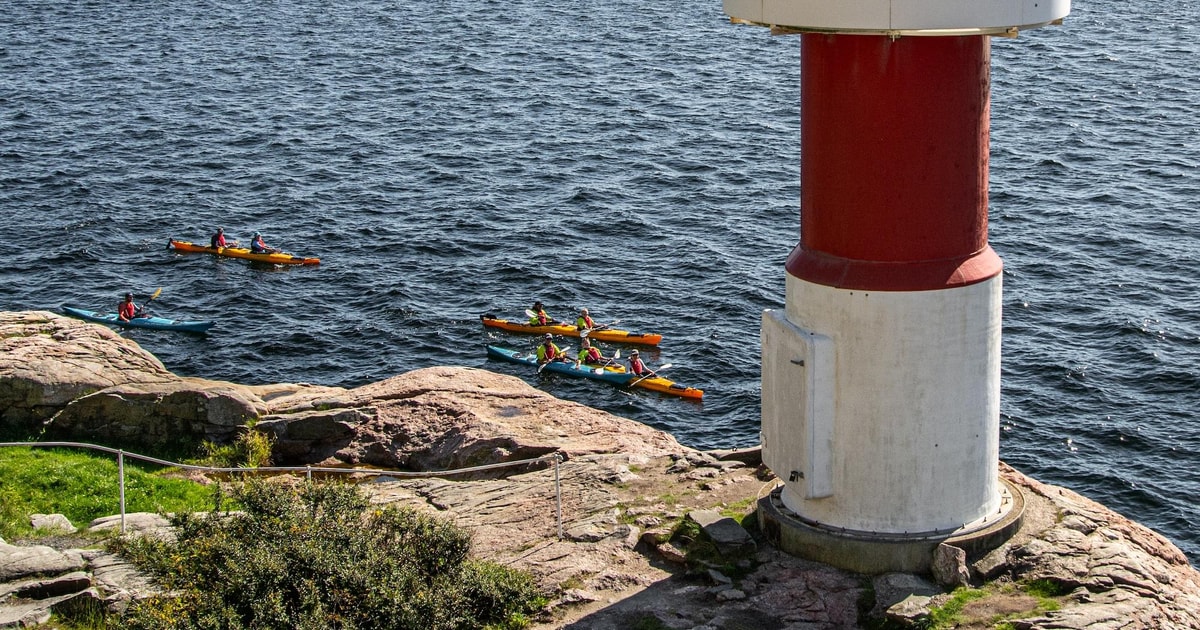 Kristiansand: Scenic Double Sea Kayak Tour around Odderoya | GetYourGuide