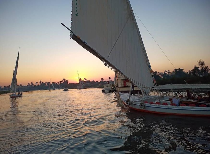 Luxor: Paseo Privado en Feluca por el Río Nilo al Atardecer | GetYourGuide